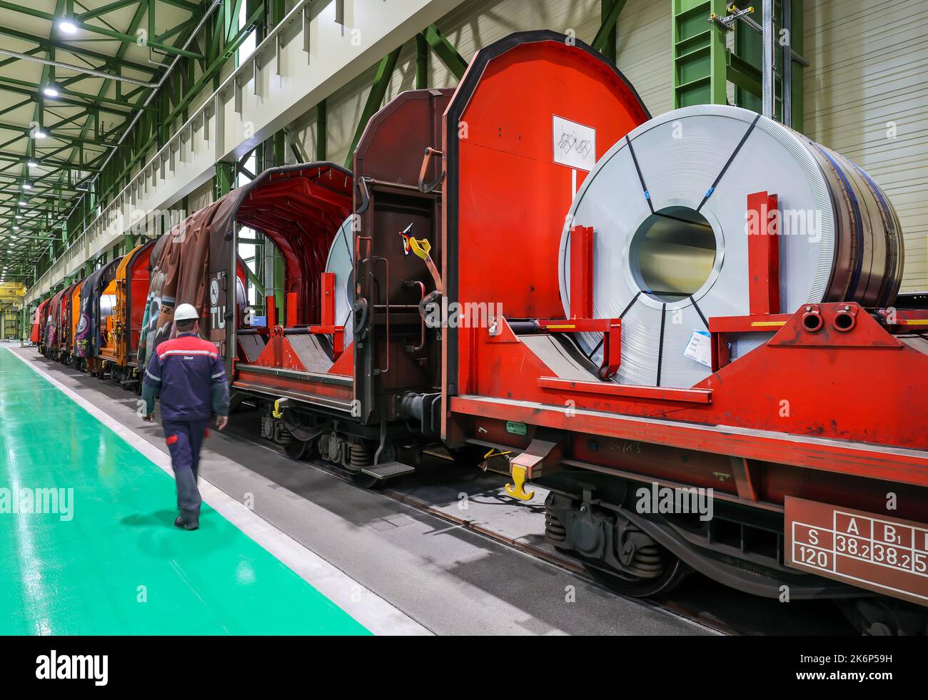 Dortmund, North Rhine-Westphalia, Germany - ThyssenKrupp Steel, FBA 10 ...