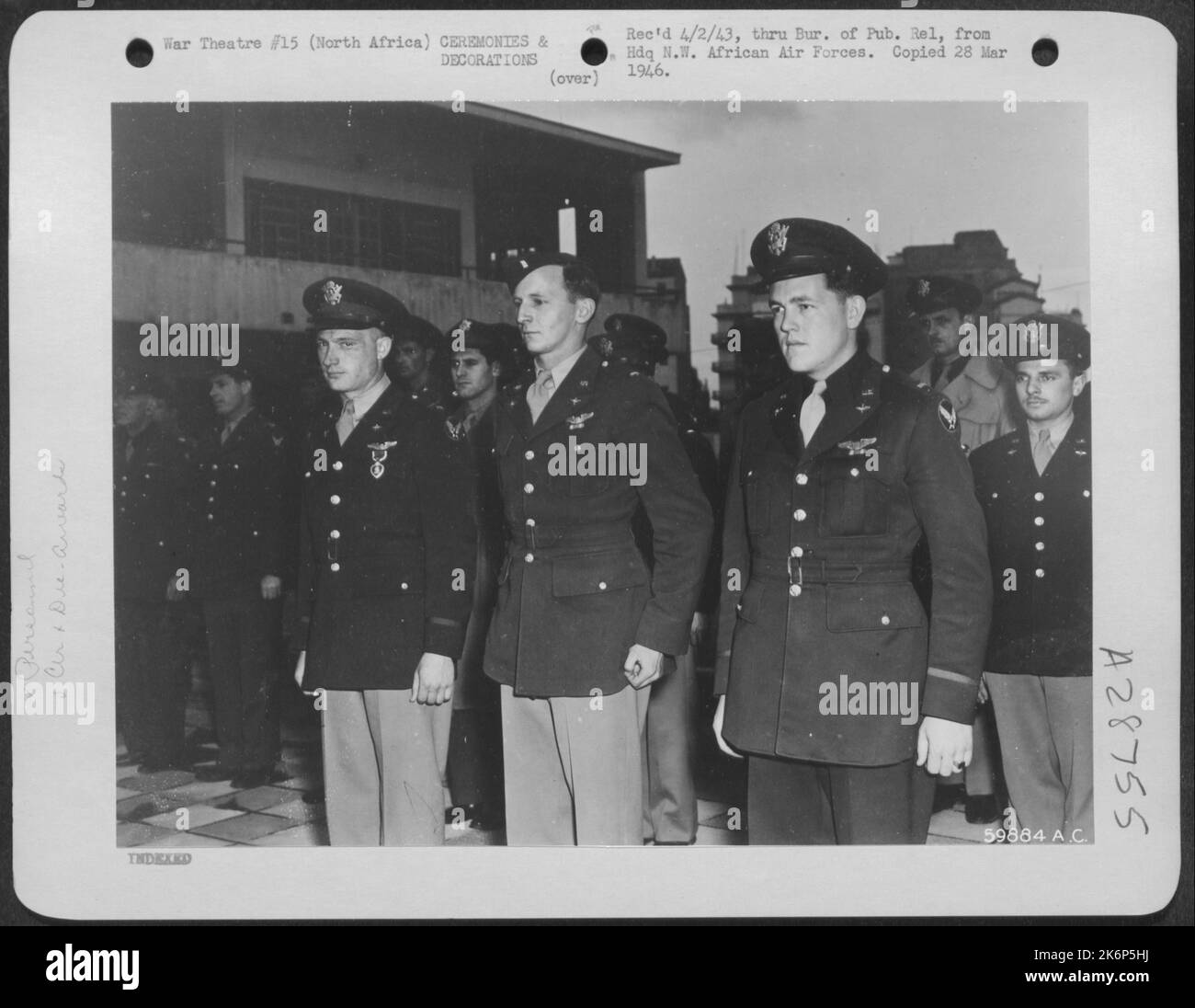 These U.S. Army fliers have just received decorations for flying alone ...