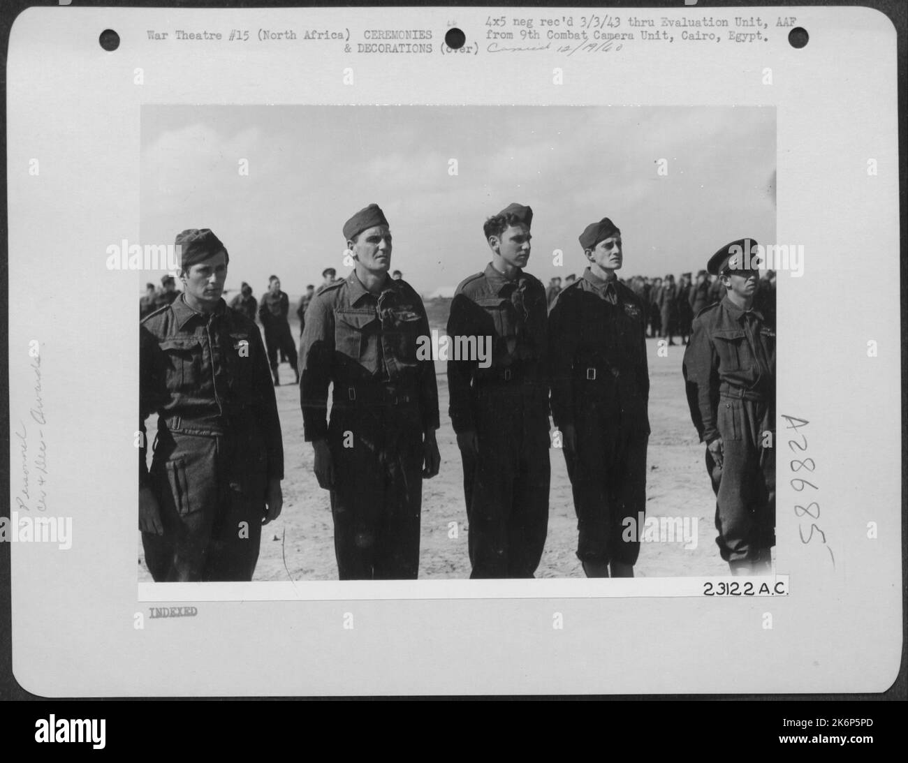 Left to right: S/Sgt. Paul Kirken, Donora, Pa.; S/Sgt. Paul Logan ...