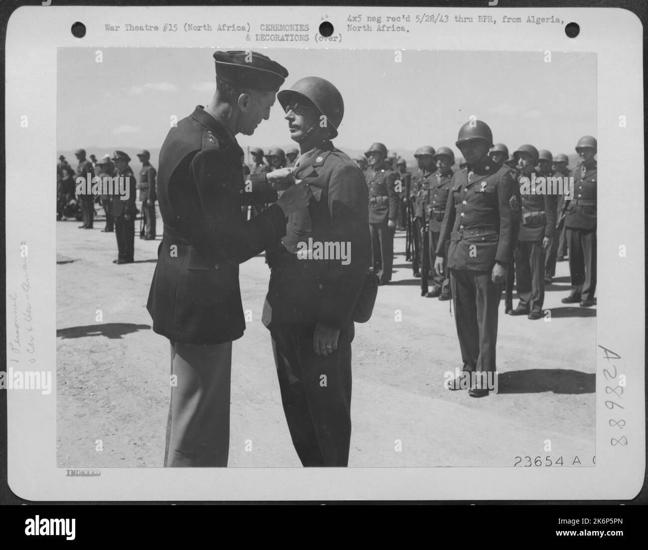 For gallantry in action, Sgt. James W. Callahan, Goode, Va., was ...