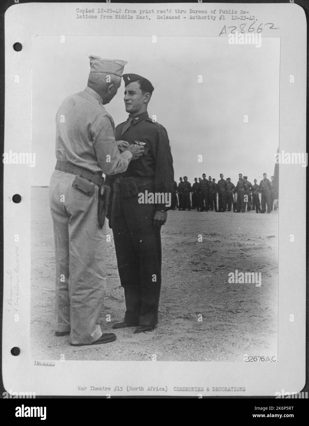 Lt. Gen. Frank M. Andrews, Commanding General of U.S. Army Forces in ...