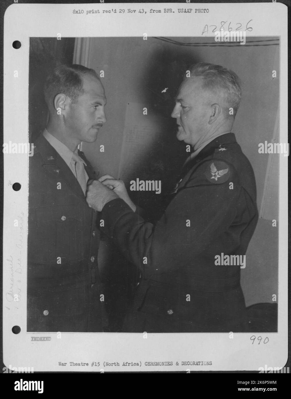 For participating in flights of unarmored, unescorted, and unarmed ...