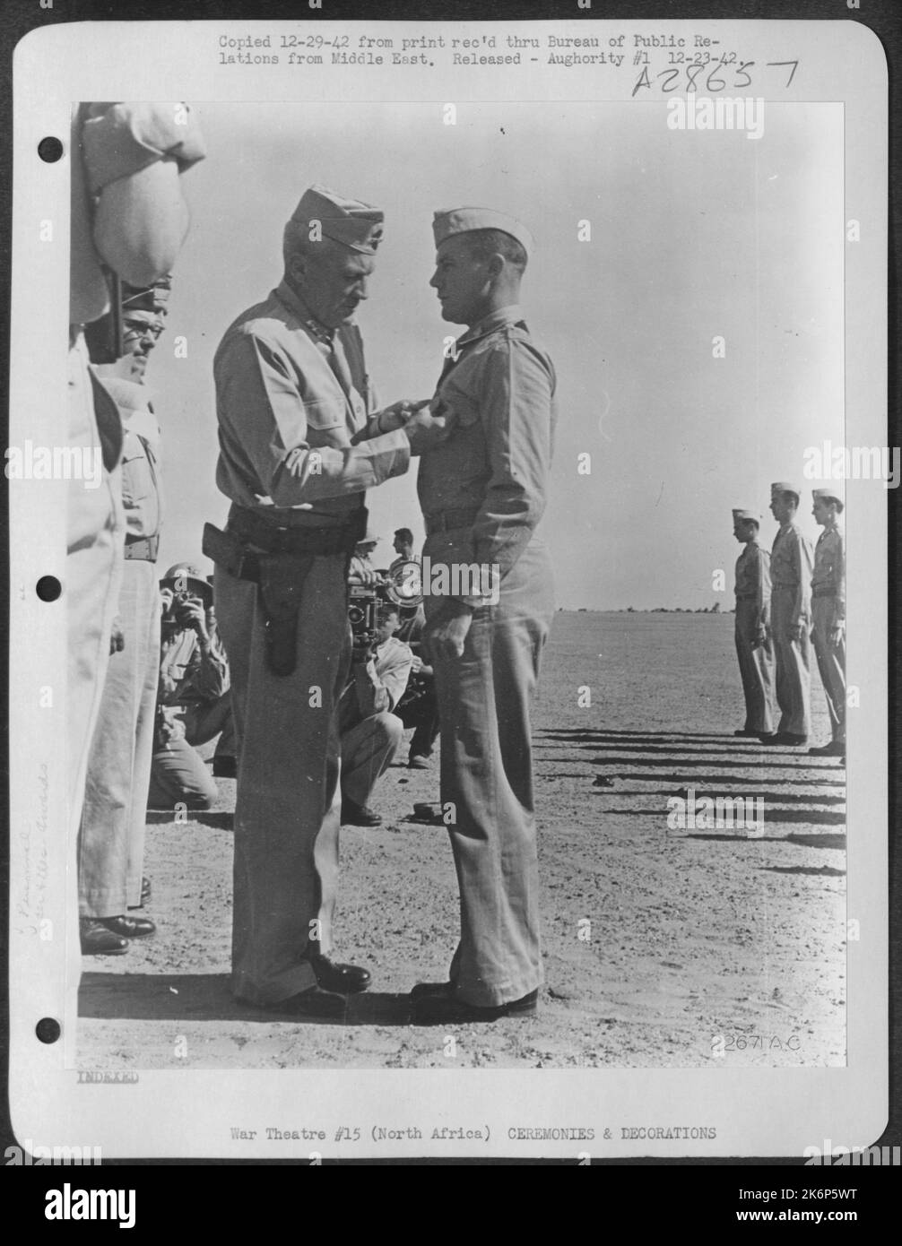 The award of Soldier's Medal was presented to Warrant Officer James C ...