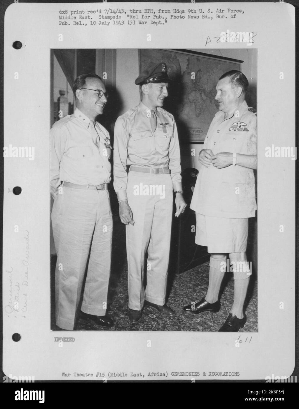 AMERICAN FIGHTER PILOT GIVEN AWARD: The Distinguished Service Order is ...