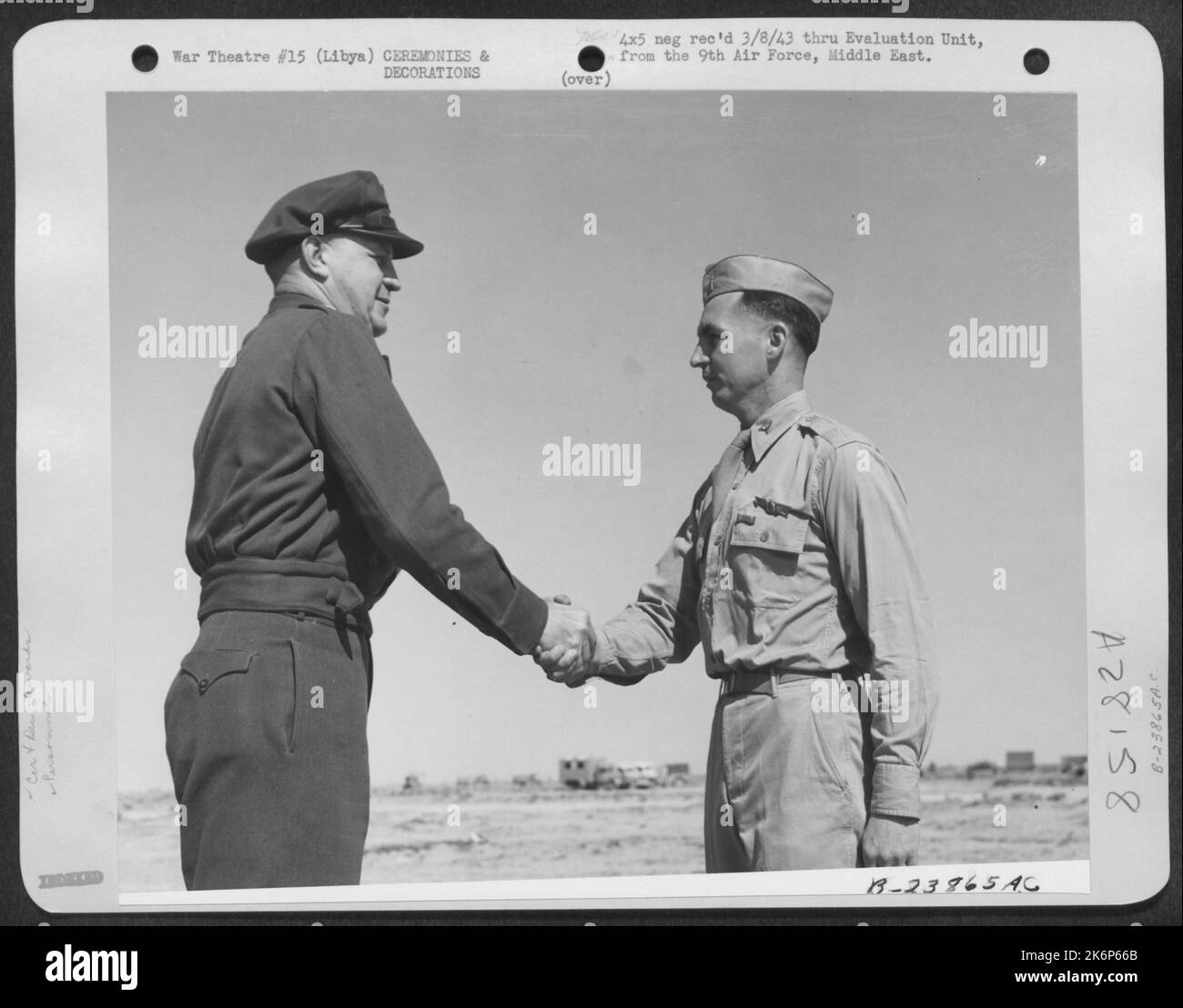2nd Lt. Joseph P. Murray, Jersey City, N.J. after presentation of the ...
