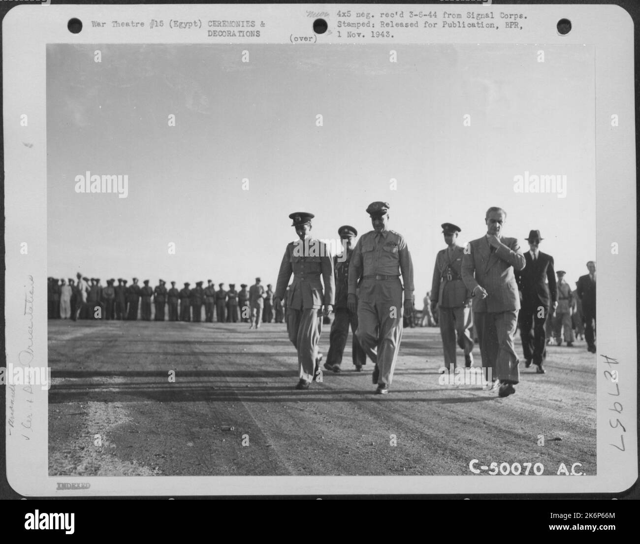 King Peter of Yugoslavia and Maj. Gen. Ralph Royce, Commanding General ...