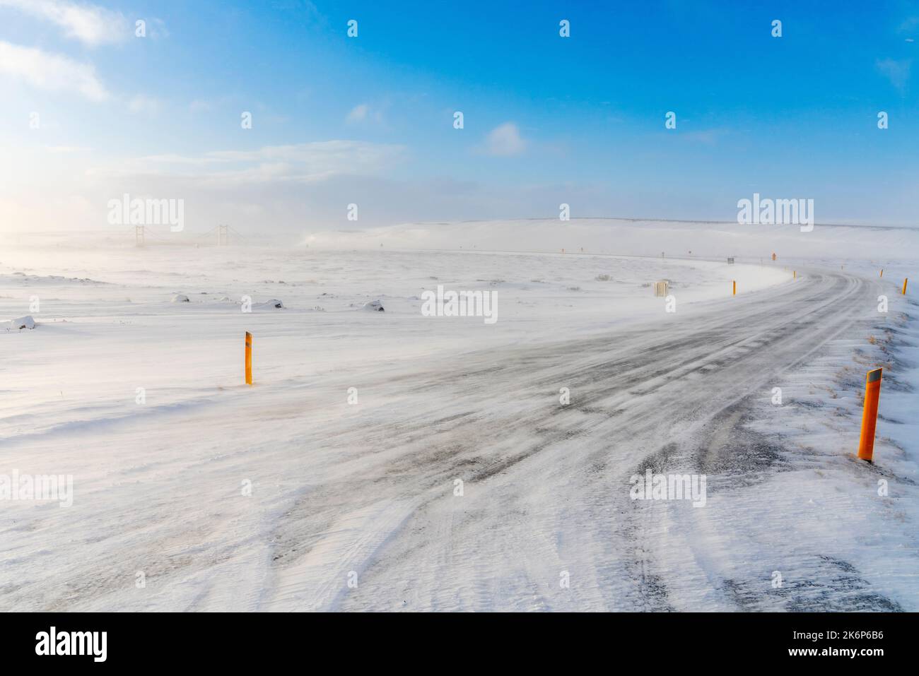 Winter Icelandic Road Trip, Ring Road near The Golden Gate Bridge of ...