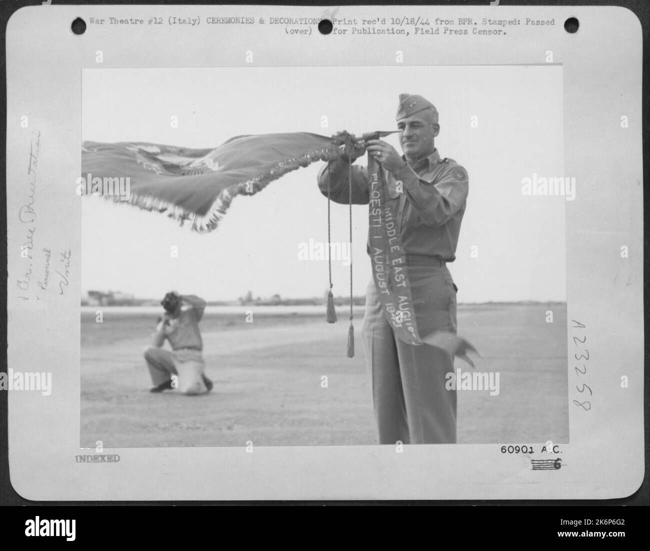 Major General Nathan F. Twining, Commanding Gen. Of The 15Th Af In ...