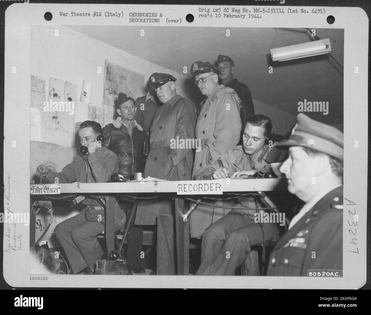 Gen. Henry H. Arnold, Chief Of The Air Force, Visits A Section Of The ...