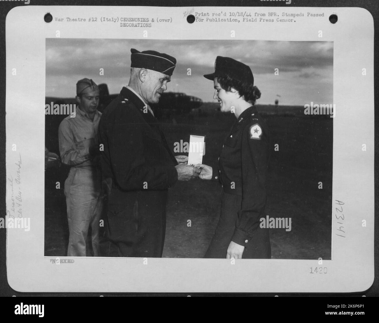 Major General John K. Cannon, Commanding General Of The 12Th Af ...