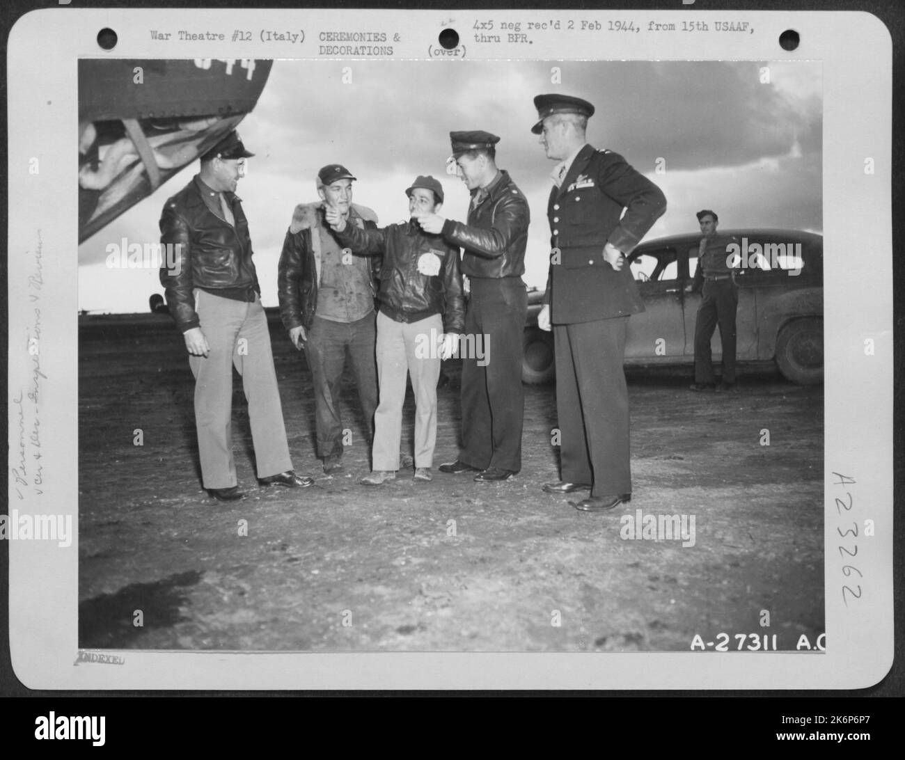 Maj. Gen. Nathan F. Twining, Commanding General of the 15th Air Force ...