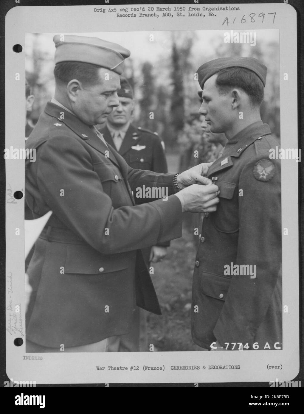 Brig. Gen. John P. Doyle Presents An Award To A Member Of The 320Th ...