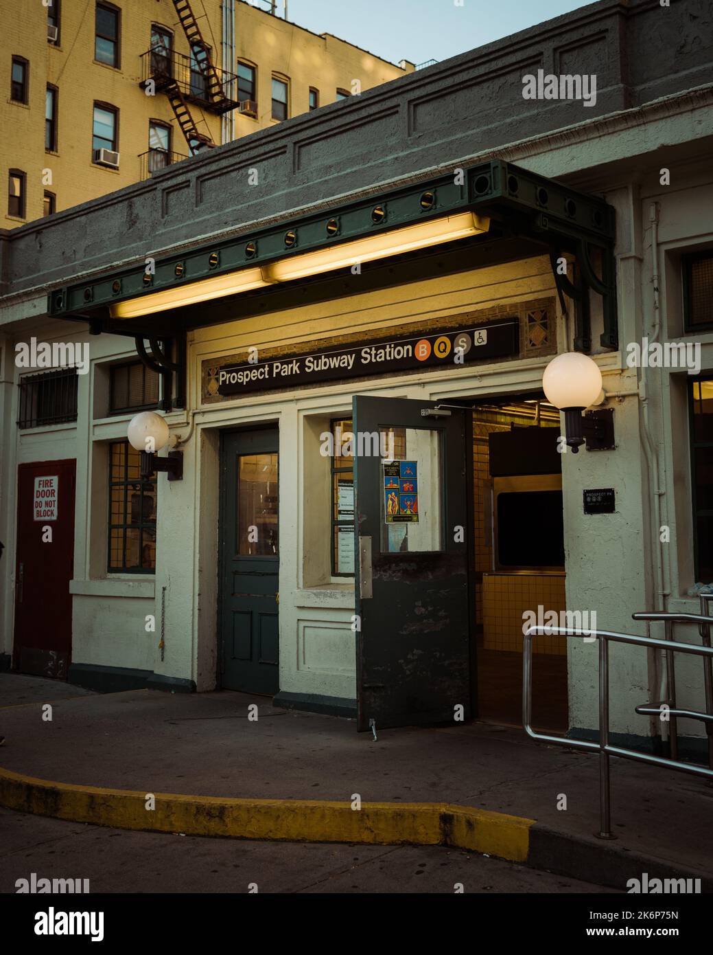 Prospect Park Subway Station, in Prospect Lefferts Gardens, Brooklyn ...