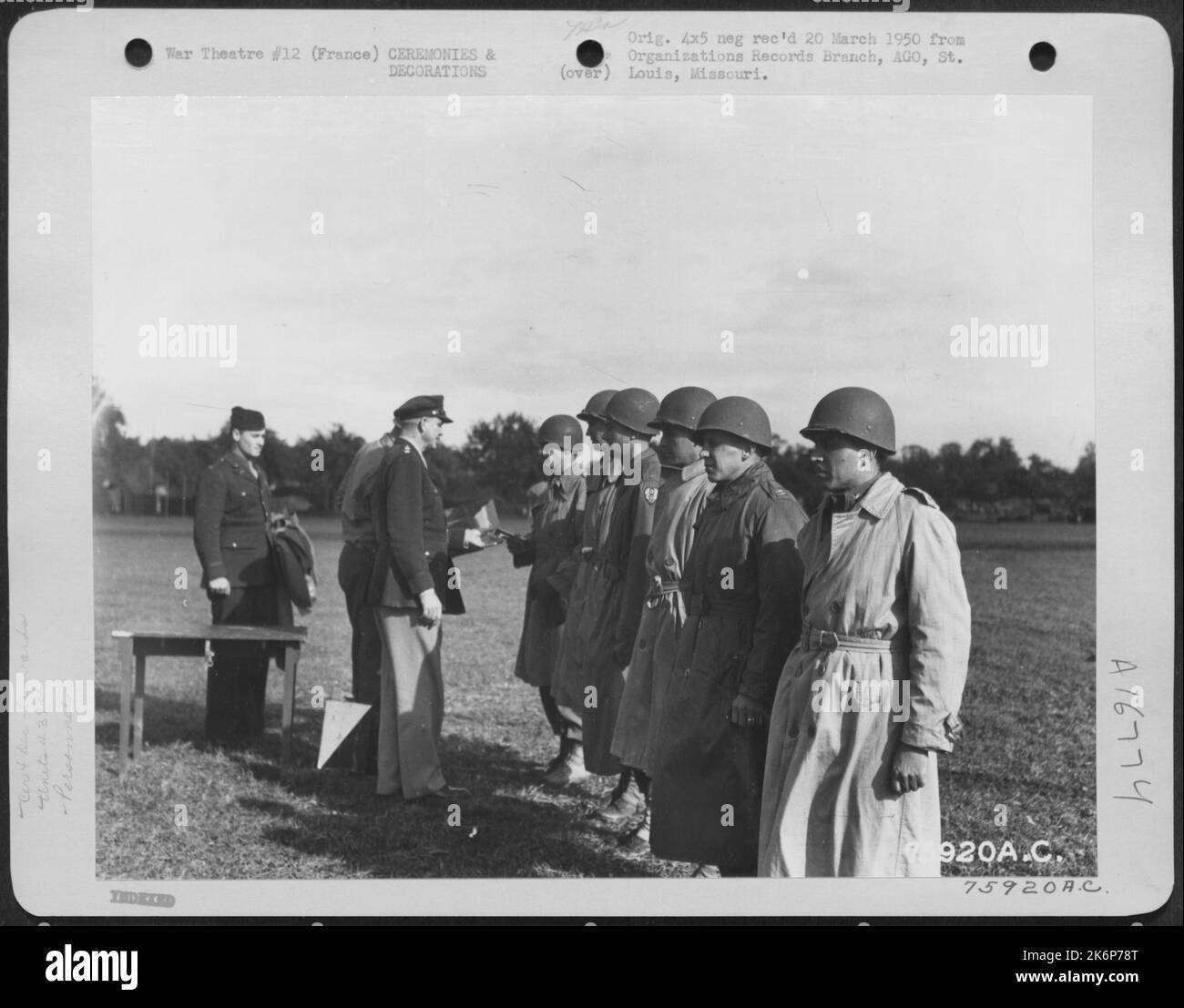 Major Gen. Charles T. Myers Presents Awards To Men Of The 439Th Troop ...
