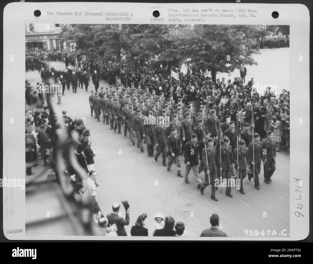 Liberation france victory parade hi-res stock photography and images ...