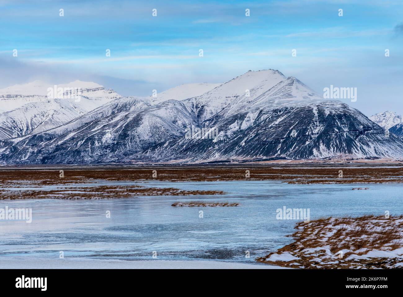 Winter Icelandic Road Trip, Ring Road near Hofn, Eastern Region ...