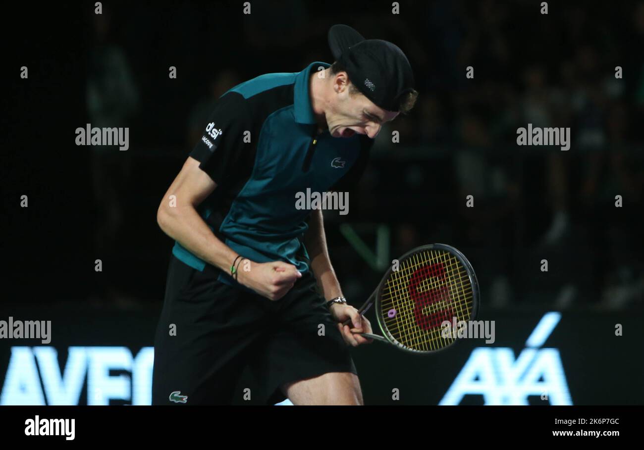 Hugo Humbert of France during the Open de Rennes 2022, ATP Challenger ...