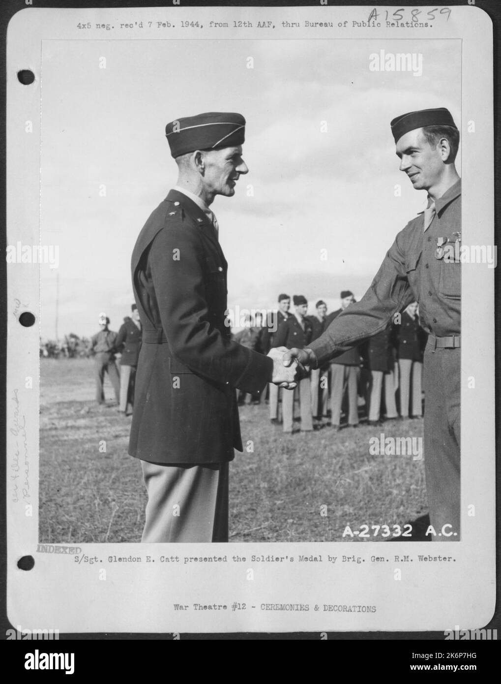 S/Sgt. Glendon E. Catt, 23, Lake Odessa, Mich. And Lakeland, Fla ...