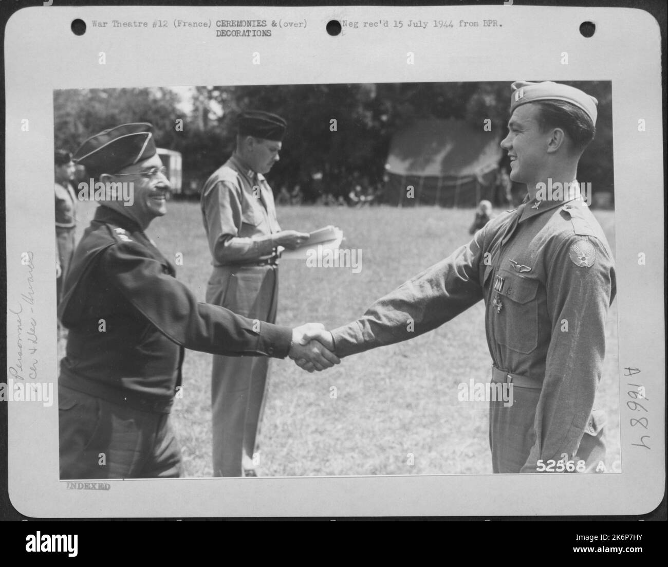 NINTH AIR force HEADQUARTERS, EUROPEAN THEATER OF OPERATIONS, July 1944 ...