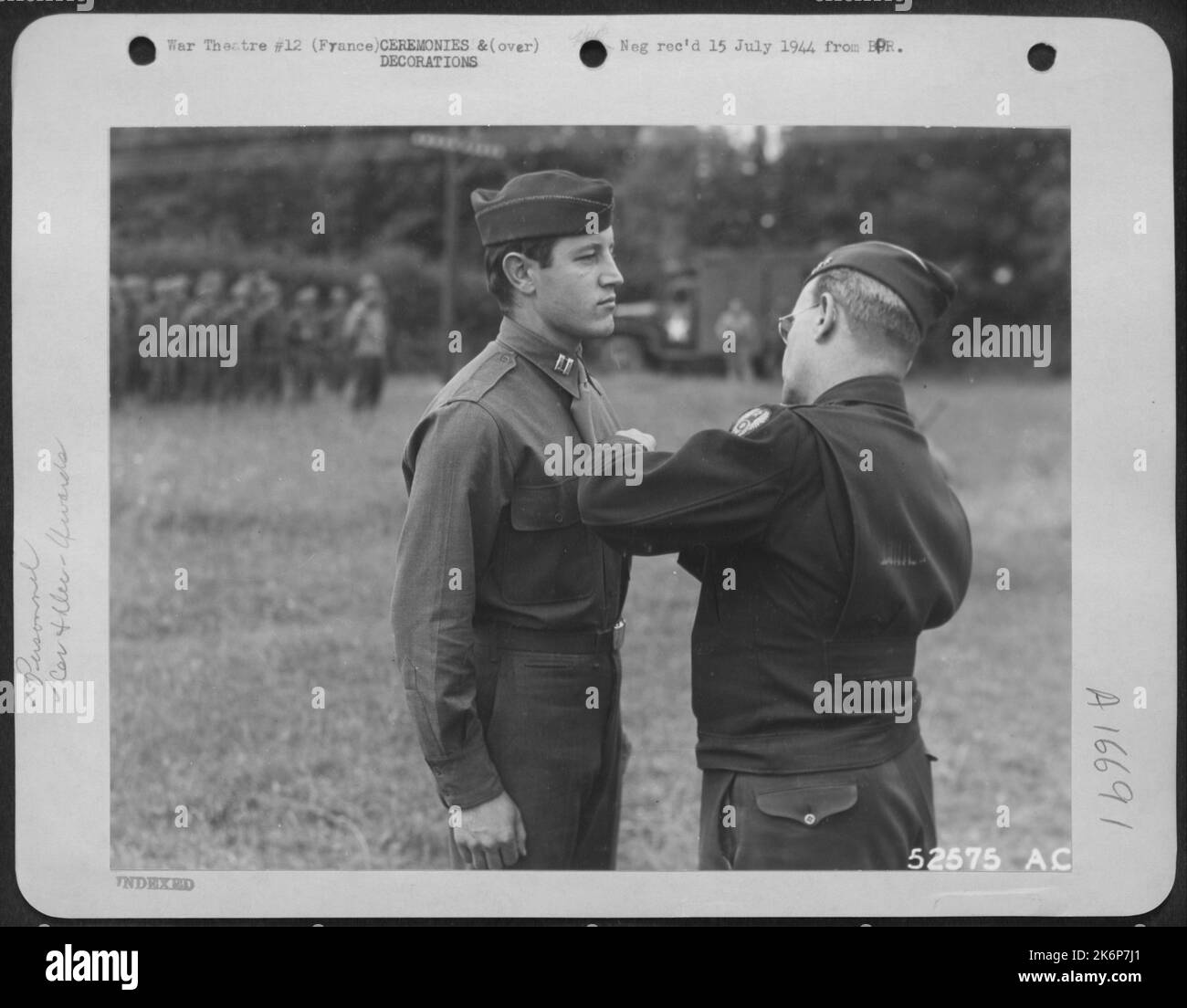 NINTH AIR force HEADQUARTERS, EUROPEAN THEATER OF OPERATIONS, July 1944 ...