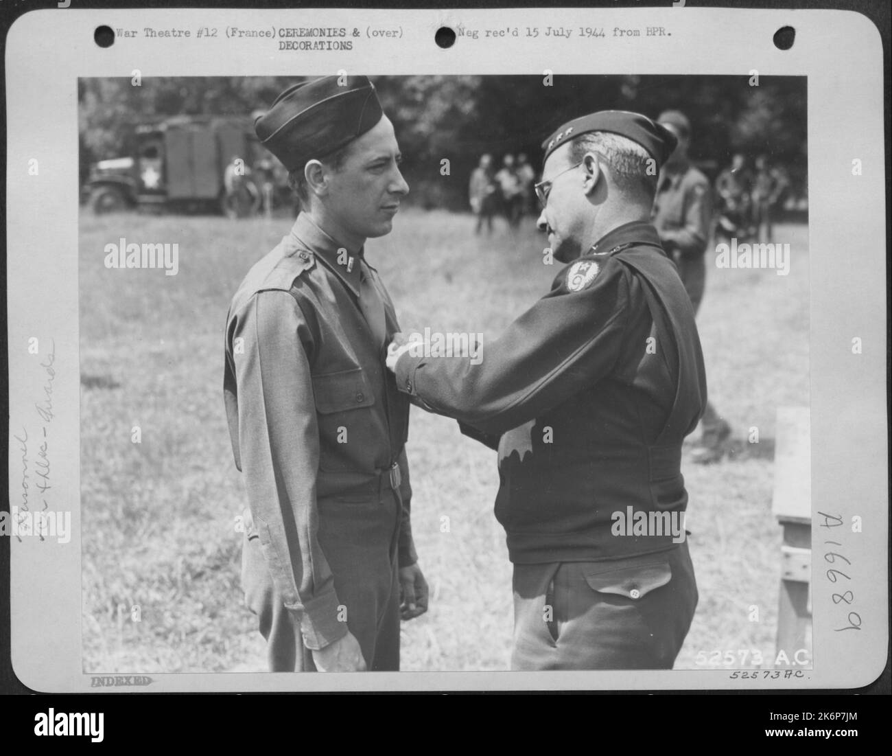 NINTH AIR force HEADQUARTERS, EUROPEAN THEATER OF OPERATIONS, July 1944 ...