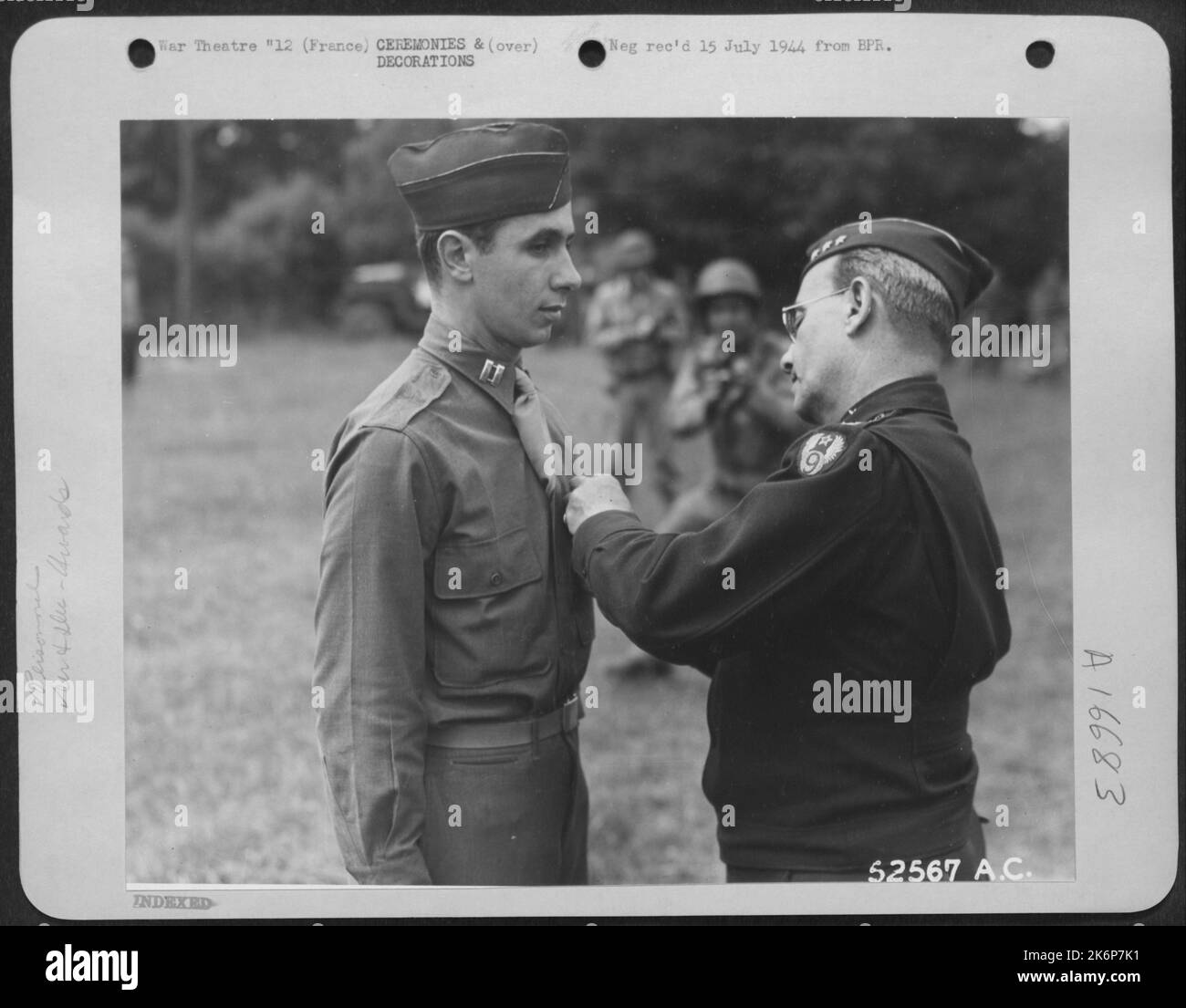 NINTH AIR force HEADQUARTERS, EUROPEAN THEATER OF OPERATIONS, July 1944 ...