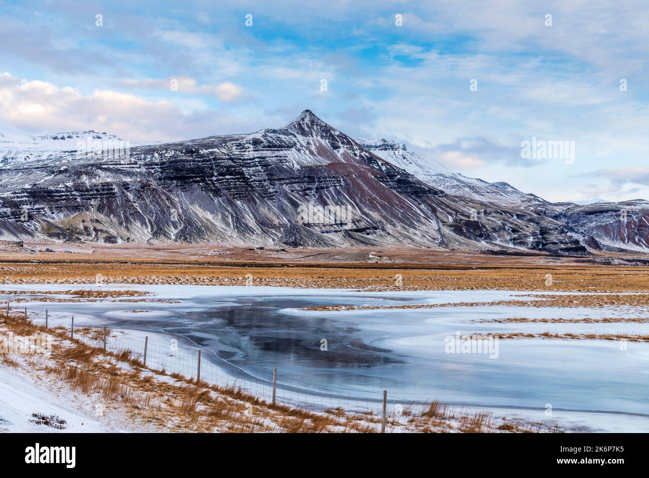 Winter Icelandic Road Trip, Ring Road near Hofn, Eastern Region ...