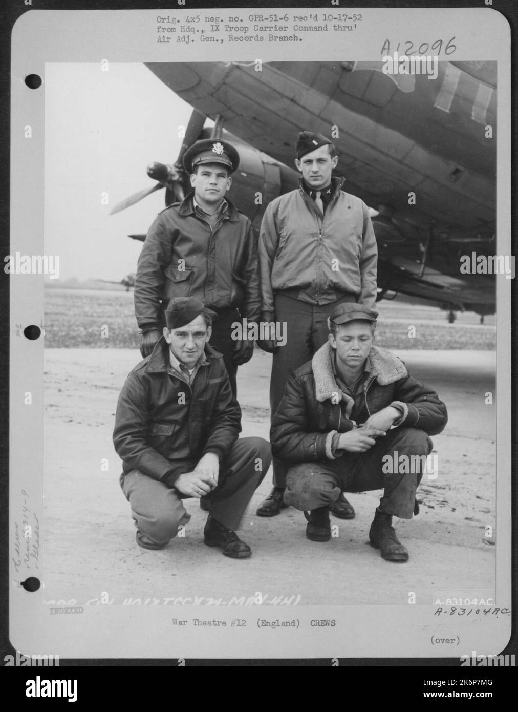 Members Of The 314Th Troop Carrier Group, 9Th Troop Carrier Command ...