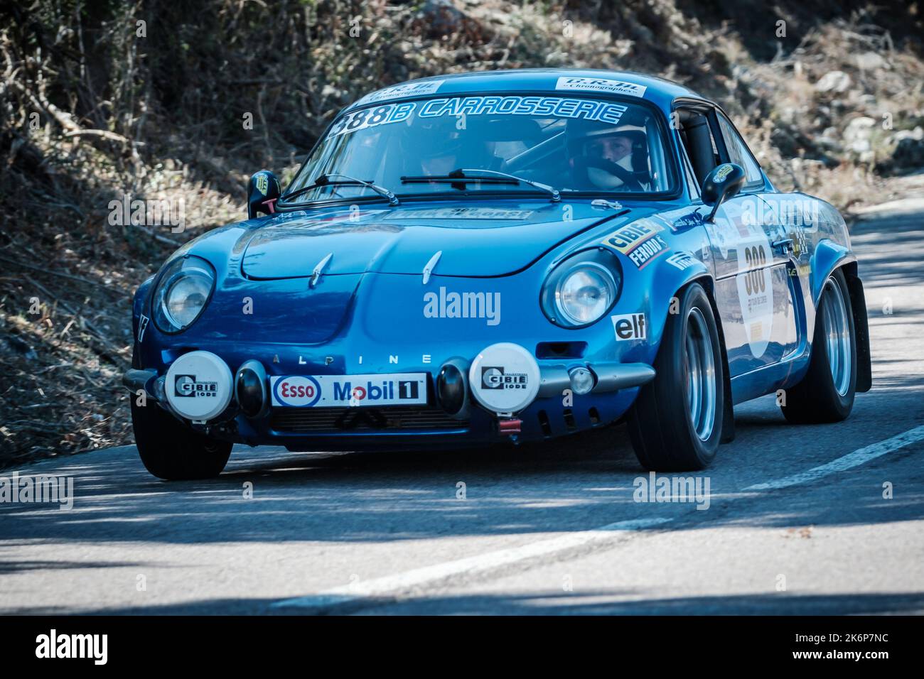 Novella, Corsica, France - 7th October 2022: Patrick Marchand and ...