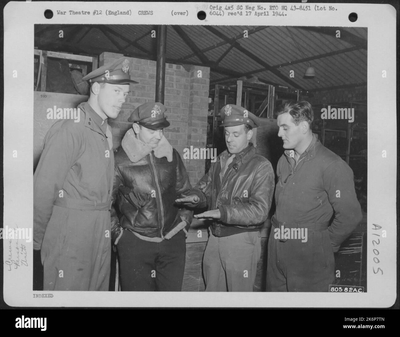 1St Lt. Martin H. Downey Of Los Angeles, Calif., A Member Of The 381St ...