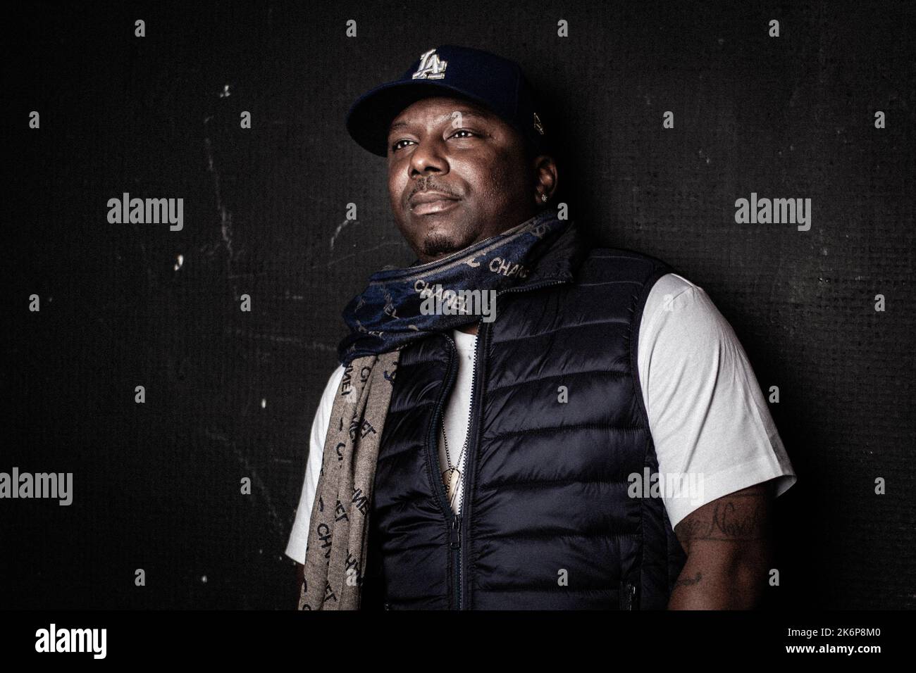 France, Paris - November 12, 2021. US rap singer Ras Kass poses before ...