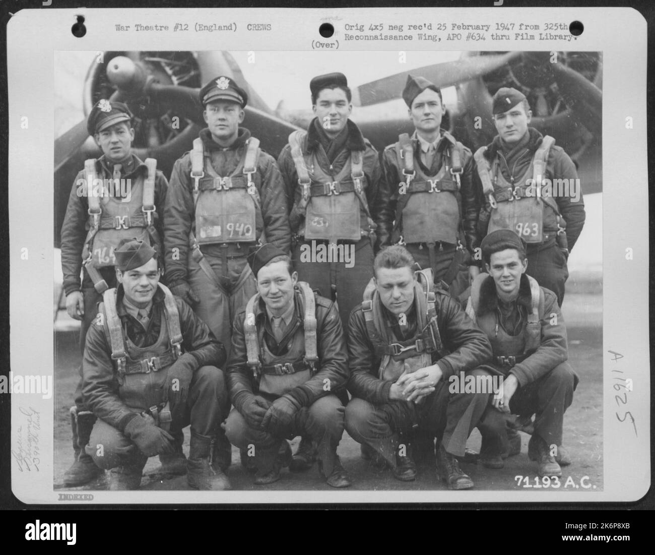 Lt. Thomas And Crew Of The Boeing B-17 "Flying Fortress" Of The 390Th ...