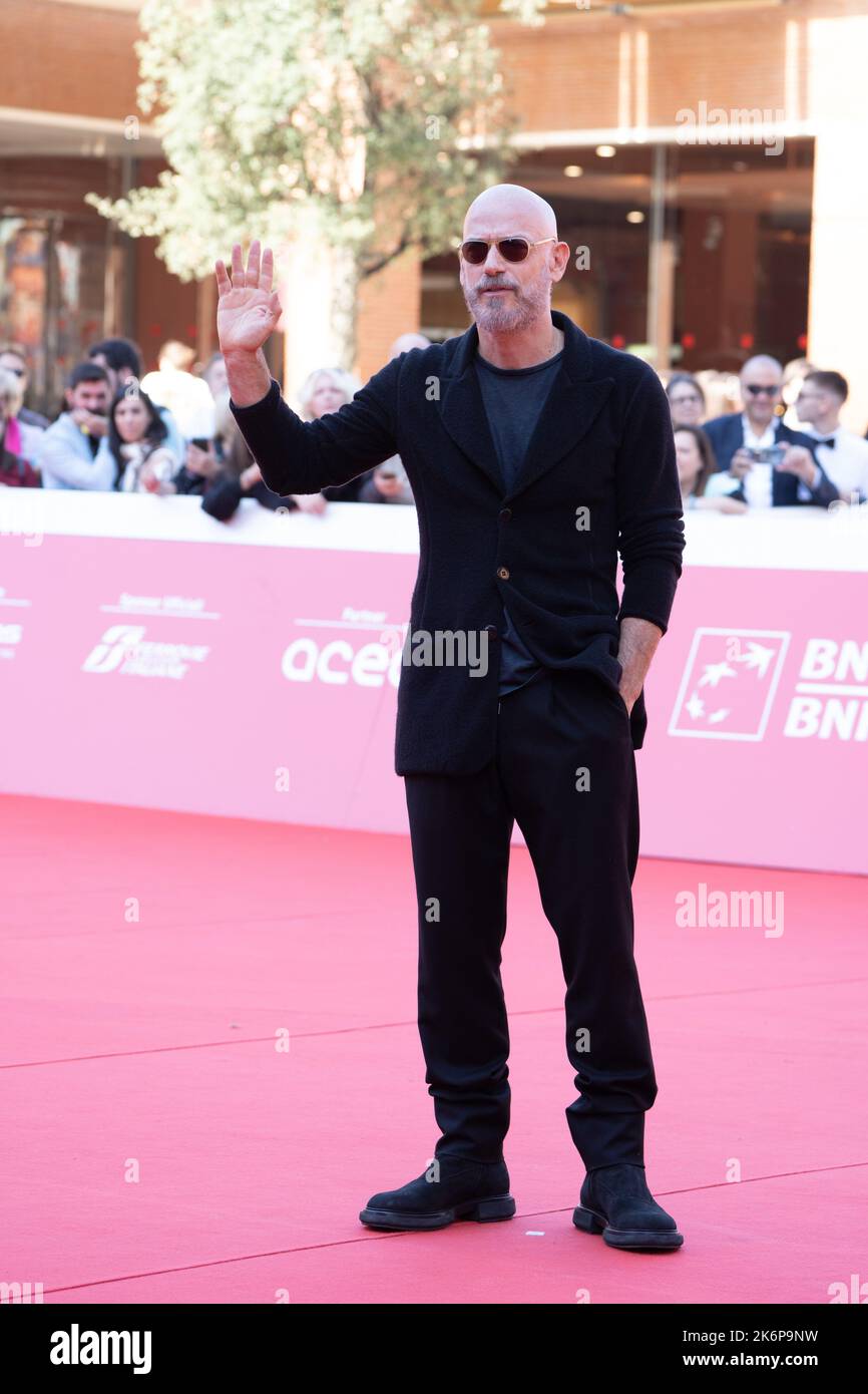 Rome, Italy, October 15, 2022 - Filippo Nigro attends at red carpet of ...