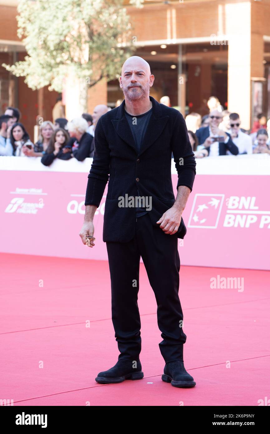 Rome, Italy, October 15, 2022 - Filippo Nigro attends at red carpet of ...