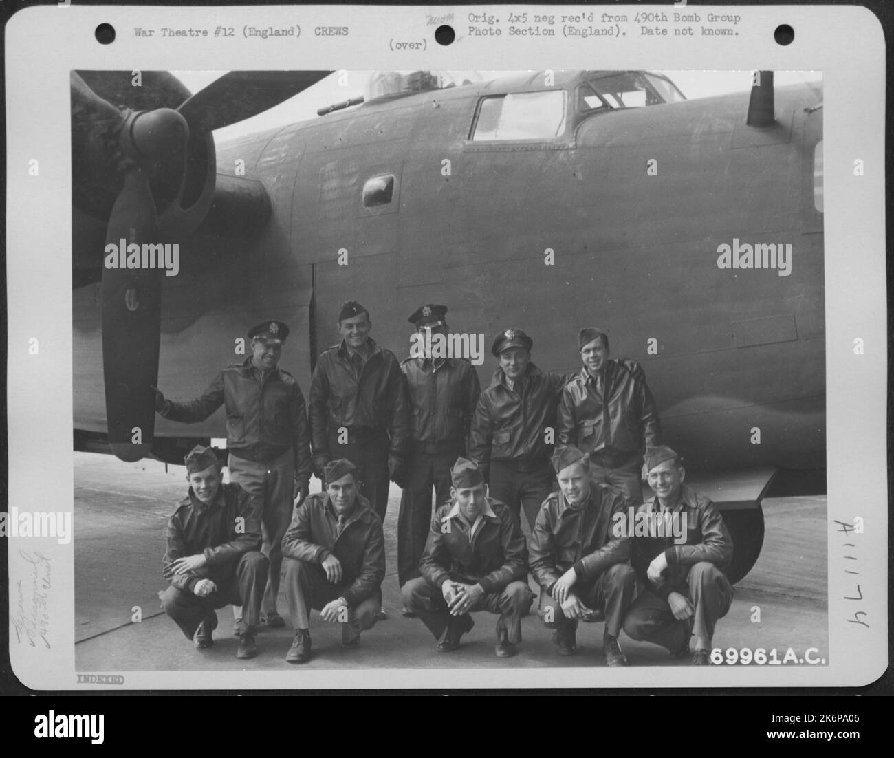 490th bomb group Black and White Stock Photos & Images - Alamy