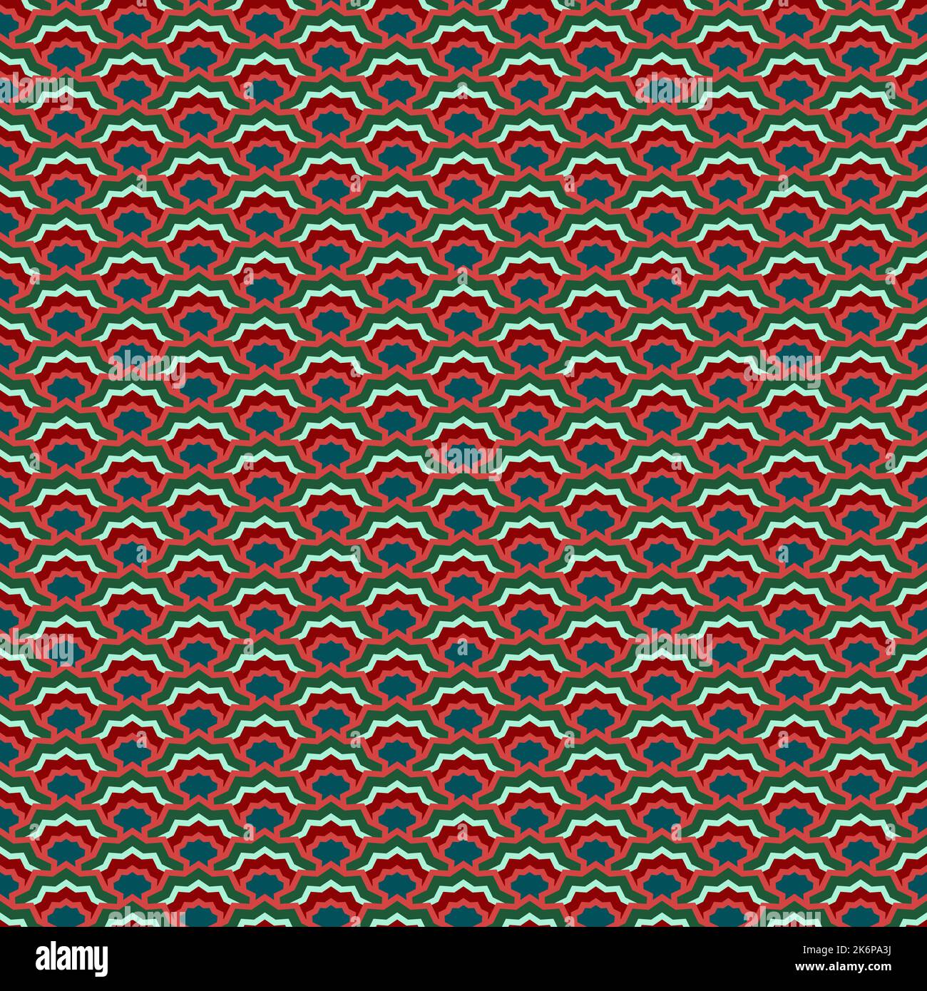 Seigaiha inspired pattern seamless vector texture, upward, ready for ...