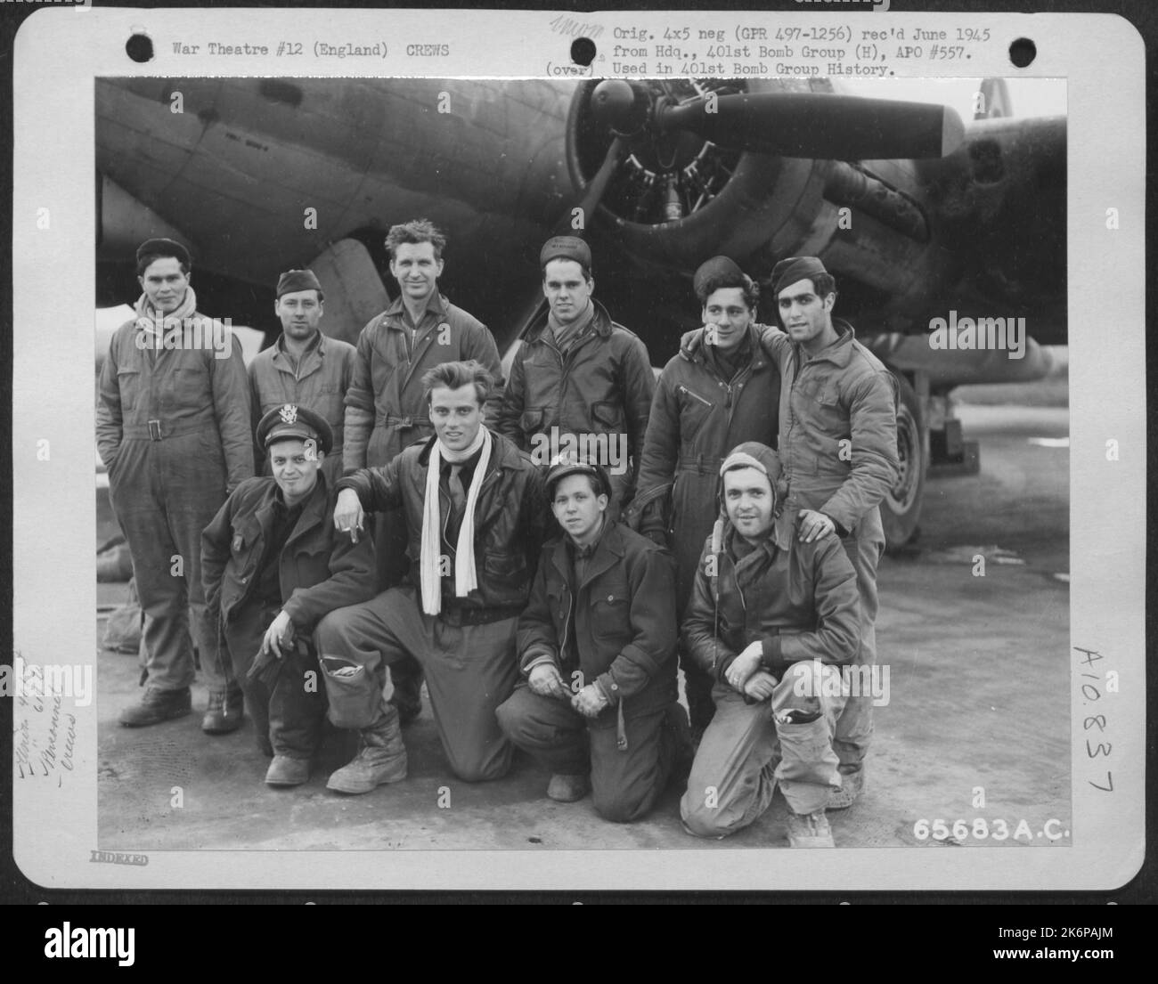 Back From The 11-Hour Haul To Marienburg, Germany On 11 April 1944, 1St ...