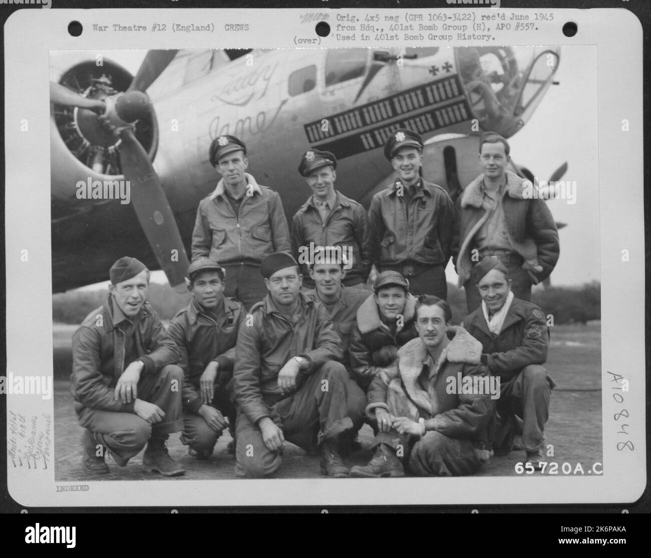Mission 150 Over Magdeburg, Germany, Was The Last One In Their Tour Of ...