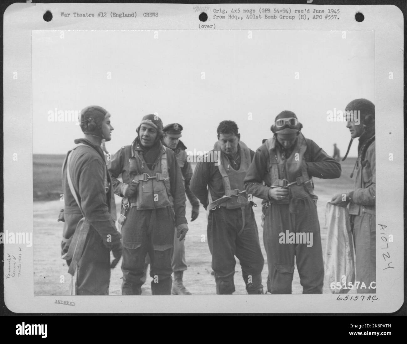 Colonel Harold W. Bowman, Commanding Officer Of The 401St Bomb Group ...