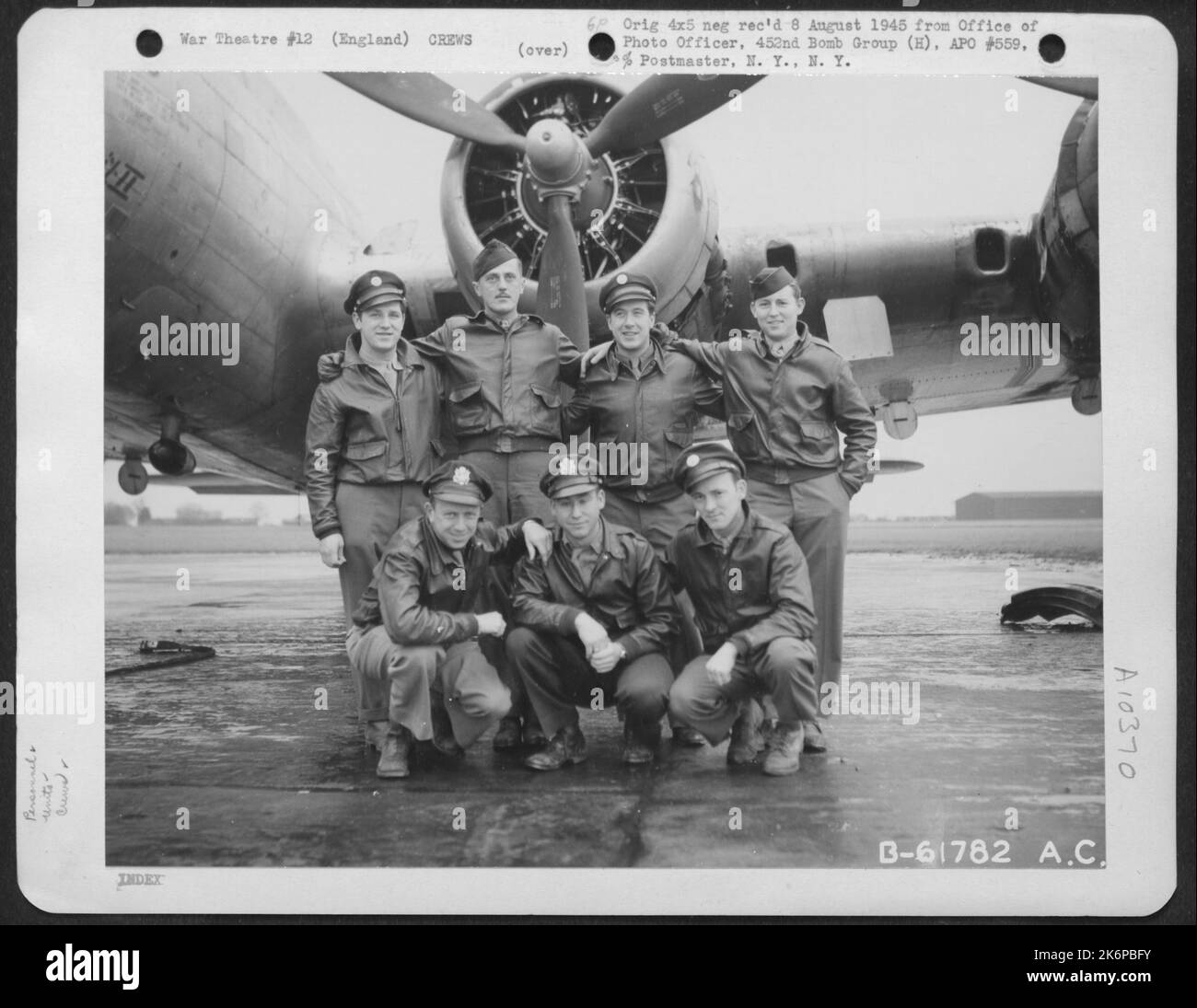Lt. Gilbert And Crew Of The 728Th Bomb Squadron, 452Nd Bomb Group ...