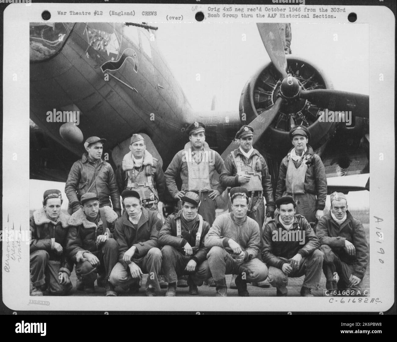 Captain Shulstad And Lead Crew On Bombing Mission To Brunswick, Germany ...