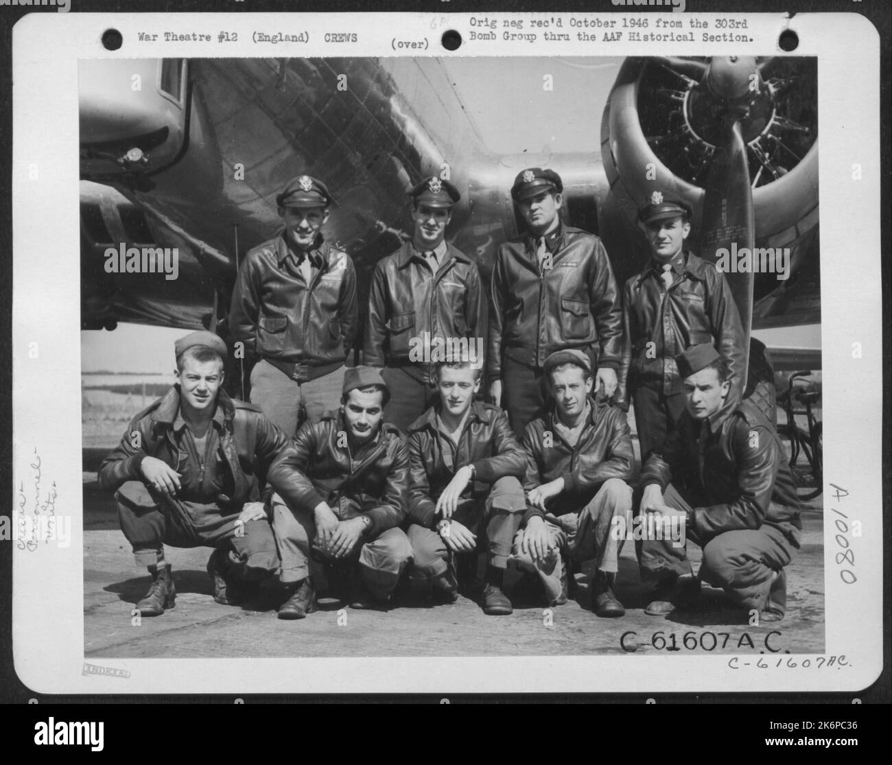 Lt. Mainwaring And Crew Of The 359Th Bomb Squadron, 303Rd Bomb Group ...