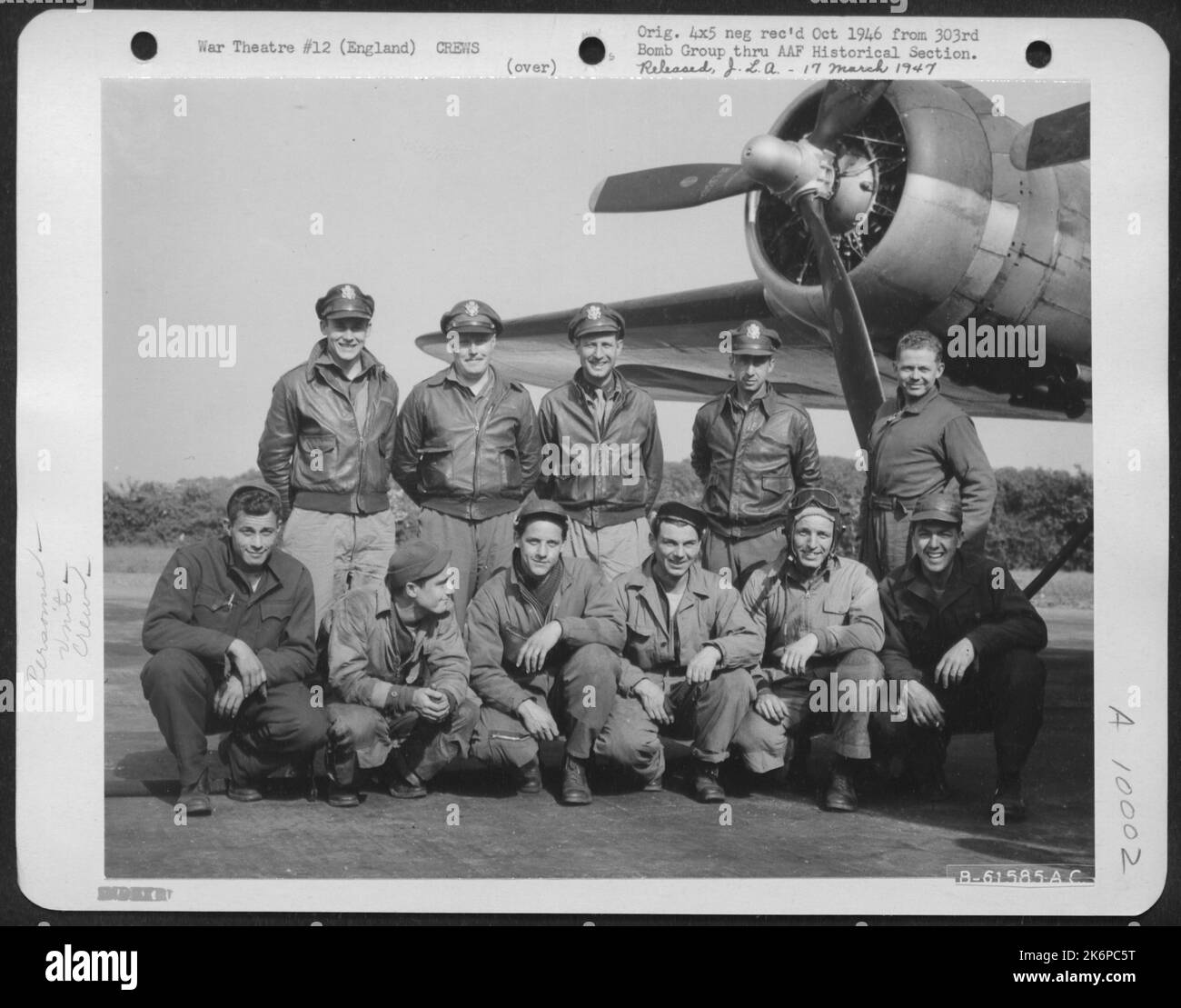 Capt. Packard And Lead Crew On Bombing Missions Over Enemy Territory ...