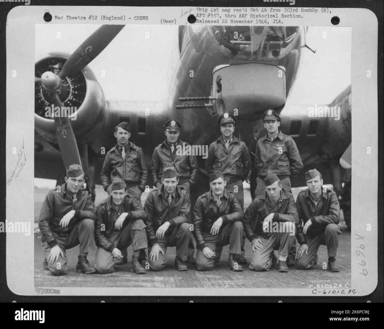 Lt. Cook And Crew Of The 427Th Bomb Squadron, 303Rd Bomb Group, In ...