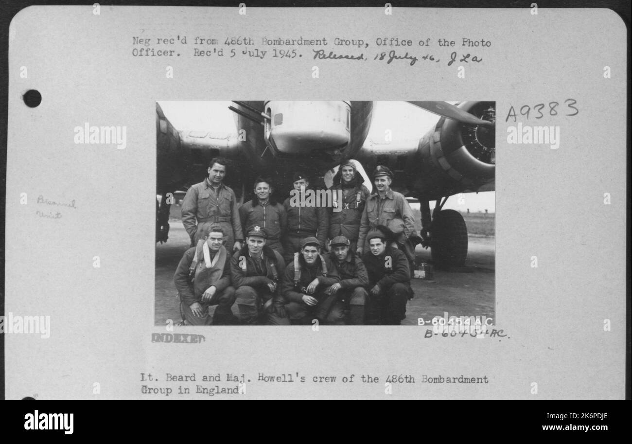 486th bomb group Black and White Stock Photos & Images - Alamy