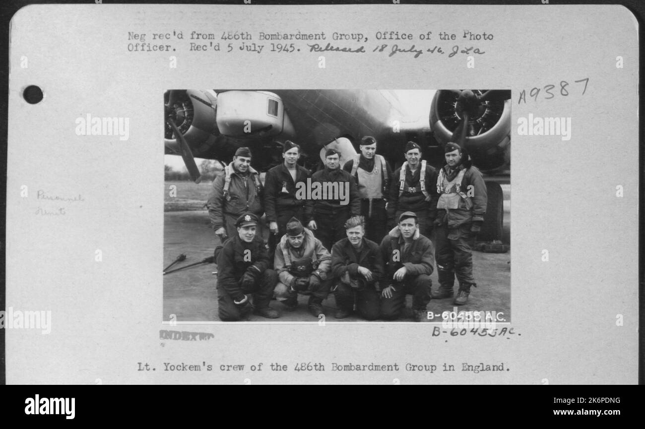 Bombardment group 8th air force hi-res stock photography and images - Alamy