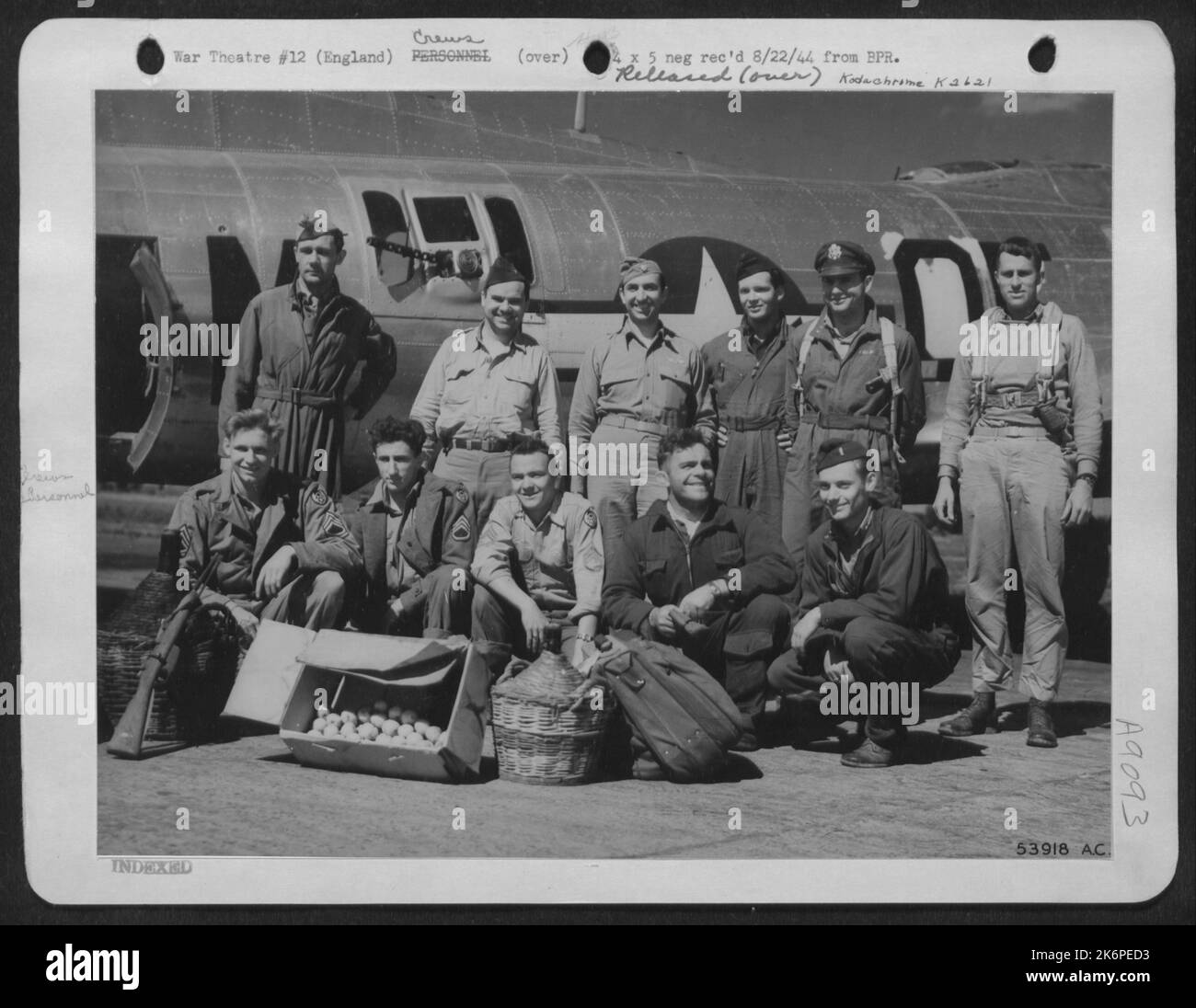 CREW OF ONE OF RUSSIAN SHUTTLE MISSION PLANES--This crew and friends ...