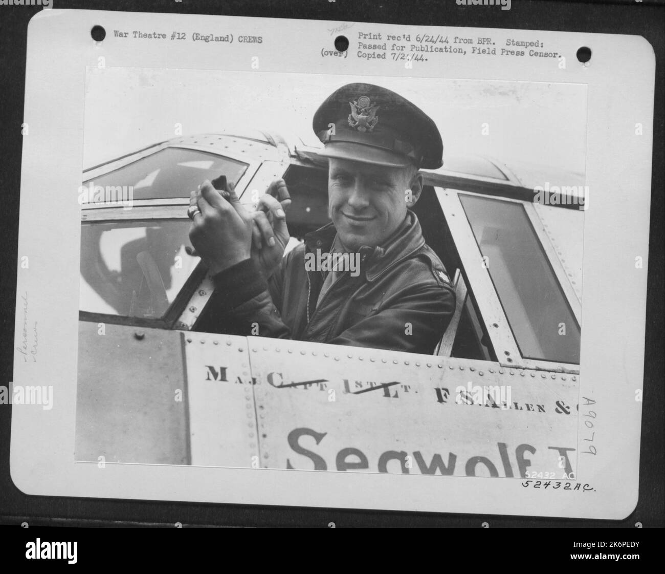 Ten Nazi indeniary flak bullets exploded inside the Martin B-26 ...