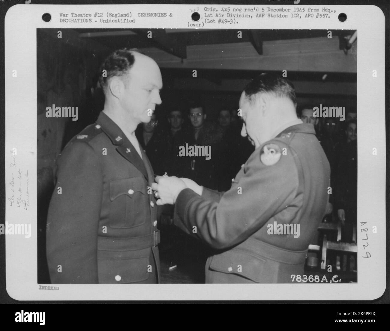 Major General Robert B. Williams Presents The Distinguished Flying ...