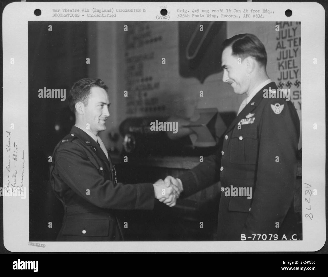 Brig. General William M. Gross Presents An Award To An Officer Of The ...